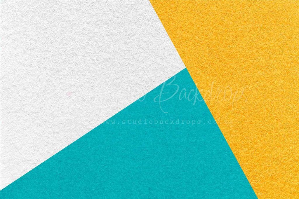ABS06 Tricolour Geomatric Shapes – Studio Backdrops